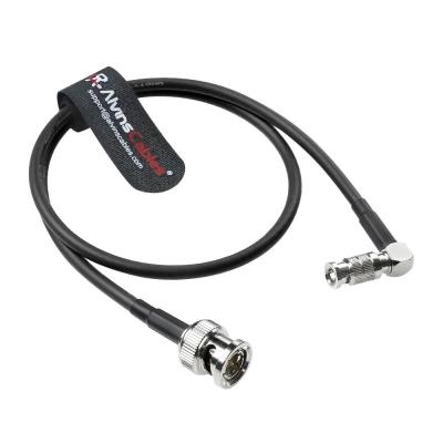 China Alvin's Cables Micro BNC to BNC Cable 12G-SDI High Speed 4K UHD Video Coaxial Cable, Right Angle Micro BNC 75 Ohm Ultra-Slim for Blackmagic Video Assist 5