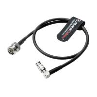 China Alvin's Cables Micro BNC to BNC Cable 12G-SDI High Speed 4K UHD Video Coaxial Cable, Right Angle Micro BNC 75 Ohm Ultra-Slim for Blackmagic Video Assist 5