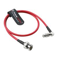 China Alvin's Cables Micro BNC to BNC Cable 12G-SDI High Speed 4K UHD Video Coaxial Cable, Right Angle Micro BNC 75 Ohm Ultra-Slim for Blackmagic Video Assist 5