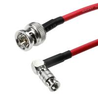 China Alvin's Cables Micro BNC to BNC Cable 12G-SDI High Speed 4K UHD Video Coaxial Cable, Right Angle Micro BNC 75 Ohm Ultra-Slim for Blackmagic Video Assist 5