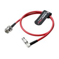 China Alvin's Cables Micro BNC to BNC Cable 12G-SDI High Speed 4K UHD Video Coaxial Cable, Right Angle Micro BNC 75 Ohm Ultra-Slim for Blackmagic Video Assist 5