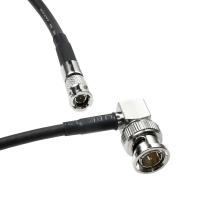 China Alvin's Cables Micro BNC to BNC Cable 12G-SDI High Speed 4K UHD Video Coaxial Cable, Right Angle BNC 75 Ohm Ultra-Slim for Blackmagic Video Assist 5