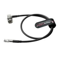 China Alvin's Cables Micro BNC to BNC Cable 12G-SDI High Speed 4K UHD Video Coaxial Cable, Right Angle BNC 75 Ohm Ultra-Slim for Blackmagic Video Assist 5
