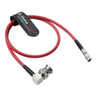 China Alvin's Cables Micro BNC to BNC Cable 12G-SDI High Speed 4K UHD Video Coaxial Cable, Right Angle BNC 75 Ohm Ultra-Slim for Blackmagic Video Assist 5