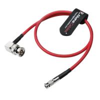 China Alvin's Cables Micro BNC to BNC Cable 12G-SDI High Speed 4K UHD Video Coaxial Cable, Right Angle BNC 75 Ohm Ultra-Slim for Blackmagic Video Assist 5