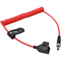 China Alvin's Cables Atomos Ninja V D-tap Power Cable, 1.6-4ft Dtap to Locking DC 2.1 Coiled Cable for Blackmagic Video Assist, for Hollyland Mars 400S, Ultra Flexible for sale