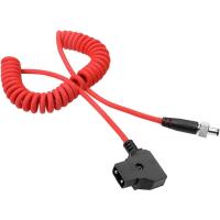 China Alvin's Cables Atomos Ninja V D-tap Power Cable, 1.6-4ft Dtap to Locking DC 2.1 Coiled Cable for Blackmagic Video Assist, for Hollyland Mars 400S, Ultra Flexible for sale