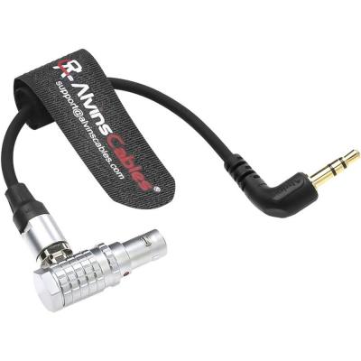 China Alvin's Cables Timecode-Out-Cable for Sound-Devices|Tentacle-Sync Time-Code from 5-Pin-Male Right-Angle to 1/8