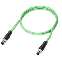 China Alvin's Cables M8 A-Code 4 Pin Male to 4 Pin Cable High-Flex Shielded for Beckhoff ZK1090-3131 Industrial Automation EtherCAT Fieldbus 49ft/15m for sale
