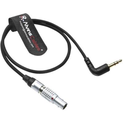 China Alvin's Cables Tentacle Sync Adapter Cable Tentacle Timecode Generator to ARRI Alexa Sound Devices 5 Pin Male to 3.5MM Right Angle for sale