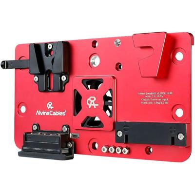 China Alvin's Integrated V-Mount Battery Plate for SmallHD Cine 7| Indie 7 |702 Touch Monitor, for VAXIS Wireless Video Transmission Power Supply Mounting Kit for sale