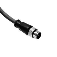 China Alvin's Cables M12 D-Code 4 Pin Male to M12 D-Code 4 Pin Male Ethernet Cable for Keyence Baumer Sick Camera, High-Flex Cat6a Cable for Industrial Automation, EtherCAT/PROFINET, Robotics 6.6ft/2m for sale