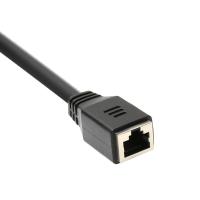 China Alvin's Cables M12 X-Code 8 Pin Male to RJ45 Female Ethernet Cable for Cognex Keyence Camera, RJ45 Female Socket High-Flex Cat6a Cable for Industrial Automation, Fieldbus Module, Robotics 65.5ft/20m for sale