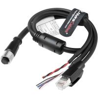 China Alvin's Cables M12 12 Pin Power Functional Ethernet Cable for DJI Livox HAP(TX) Mid-70 Mid-360 LiDAR Sensor, M12 Aviation 12 Pin Female to RJ45 1 to 3 Breakout Cable 49.2ft/15m for sale