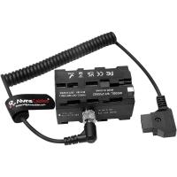 China Alvin's D Tap to NP F Dummy Battery Cable for Atomos Ninja Monitors  Coiled Type C 58 chars for sale