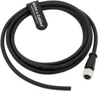China Alvin's Cables M12 A Code 5 Pin Female to Open End Cable 6.6ft 2m for sale