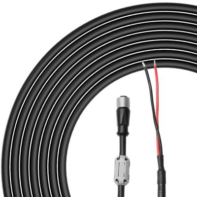China Alvin's Cables M12 T Code 4 Pin Cognex Camera Cable 65.6ft 20m for sale