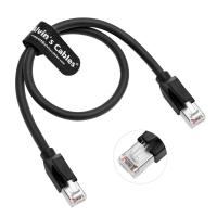 China Alvin's Cables Cat6 Profinet Cable 1m Shielded Industrial Gold Plated for sale