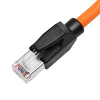 China Alvin's Cable Cat6 Shielded Profinet Cable 1ft High Flex for PLC Robotics for sale