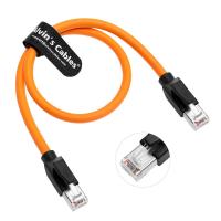 China Alvin's Cable Cat6 Shielded Profinet Cable 1ft High Flex for PLC Robotics for sale