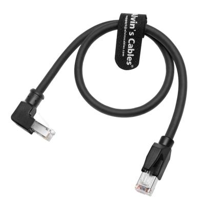 China Alvin's Cables Profinet Cable 49.2ft Right-Angle Shielded Cat6 for sale