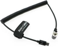 China Alvin's Cables USB C PD to Lock DC 12V Coiled Cable for Video Monitors for sale