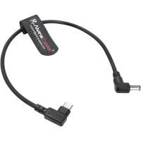 China Alvin's Cables Right Angle USB-C Type-C PD to DC Power Cable PD Charging Cable for Blackmagic Video Assist Monitor 30CM/11.8 inches for sale