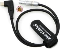 China Alvin's Cables Right Angle USB C to 2-Pin PD Cable for Cinema Gear for sale
