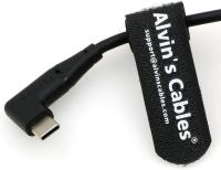 China Alvin's Cables Right Angle USB C to 2-Pin PD Cable for Cinema Gear for sale