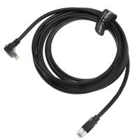 China Alvin's Vertical Screw Lock CAT6a GigE Cable for Industrial Cameras for sale