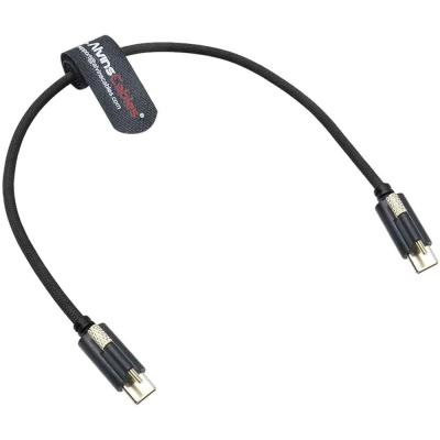 China Alvin's Locking USB C to USB C Cable for Blackmagic Pyxis URSA 12in for sale