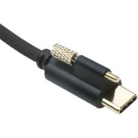 China Alvin's Locking USB C to USB C Cable for Blackmagic Pyxis URSA 12in for sale