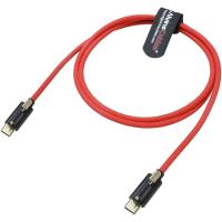China Alvin's Red Locking USB C Cable for Blackmagic 6K 12K 3.3ft 10Gbps for sale