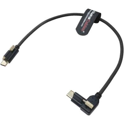 China Alvin's Red Locking USB C Cable for Blackmagic 6K 12K 3.3ft 10Gbps for sale