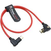 China Alvin's Red Locking USB C Cable for Blackmagic 4K G2 20in 10Gbps for sale