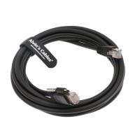China Alvin's GigE Vision CAT6a Cable, 9.84ft, Shielded, High-Flex, RJ45 Lock for sale
