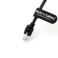 China Alvin's CAT6a GigE Vision Cable 16.4ft Shielded Screw Lock RJ45 for sale