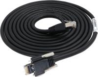 China Alvin's 32.8ft CAT6a GigE Vision Cable Shielded Screw Lock RJ45 for sale