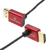 China Alvin's 8K HDMI 2.1 Cable Ultra Thin 2.4mm Coiled, Up Angle for sale