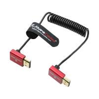 China Alvin's 8K HDMI 2.1 Cable Ultra Thin 2.4mm Coiled, Up Angle for sale