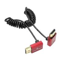 China Alvin's 8K HDMI 2.1 Cable Ultra Thin 2.4mm Coiled, Up Angle for sale