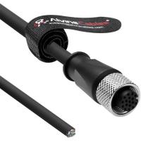 China Alvin's M12 A Code 17 Pin to Open End Cable 3.3ft HikRobot Cognex for sale