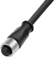 China Alvin's M12 A Code 17 Pin Female to Open Cable 8m Shielded for HikRobot Cognex for sale