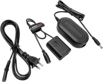 China Alvin's ACK-E18 AC Adapter & LP-E17 Dummy Battery Kit for Canon Cameras – Compatible with EOS 200D II, 77D, 800D, RP, R10, R50, Rebel SL2/SL3, T7i/T8i – 13ft (4m) Power Cable for sale