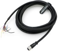 China Alvin's M12 12-Pin Female to Open End Cable for Cognex Camera & Automation, 2M for sale