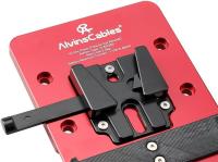 China Alvin's Red V Mount Battery Plate for DJI Ronin 4D - 6-Pin DC for sale