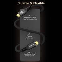 China Alvin's USB4 4ft Cable - 40Gbps, 240W PD, 8K, TB4 Compatible for sale