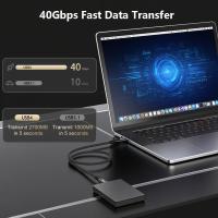 China Alvin's USB4 6.6ft Cable - 40Gbps, 240W PD, 8K, TB4 Compatible for sale