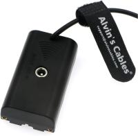 China Alvin's USB-C PD to NP-F550 Dummy Battery Coiled Cable for Sony/Atomos for sale
