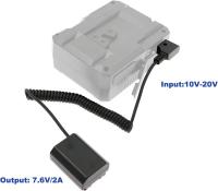 China Alvin's Sony NP-FZ100 D-Tap Coiled Dummy Battery for A7/A9/FX3 Series for sale